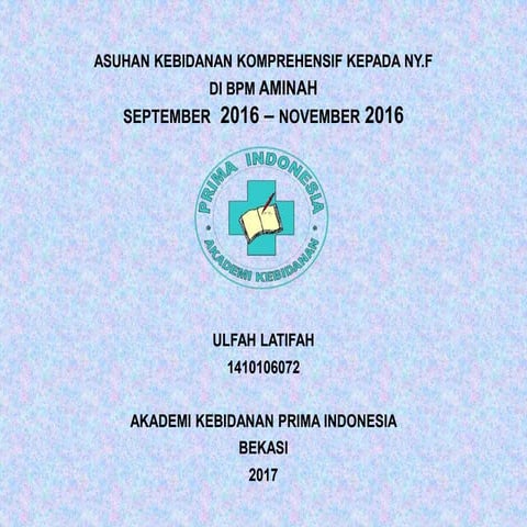 Ppt ASUHAN KEBIDANAN KOMPREHENSIF | PPTX