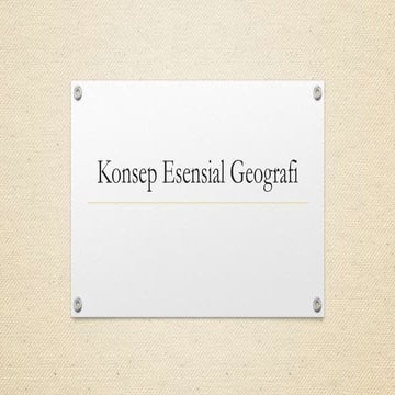 PPT Konsep esensial geografi.ppt
