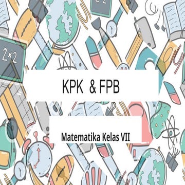 PPT KPK dan FPB dalam kehidupan sehari-hari .pptx