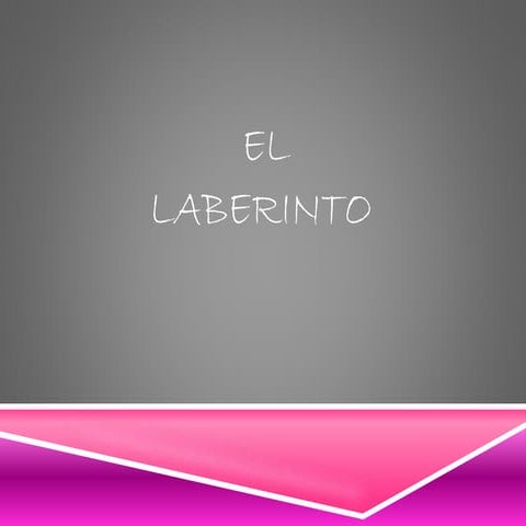 Juego del Laberinto en ppt | PPTX
