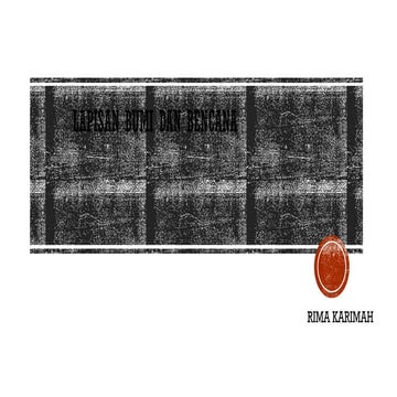 lapisan bumi datar yang menjulur kemubi itu | PPTX