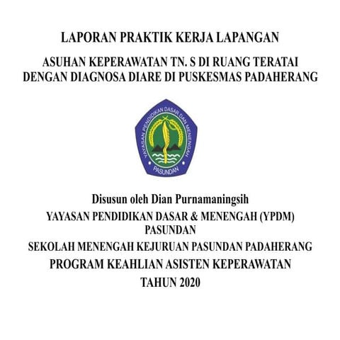 PPT Laporan Sidang PKL Sekolah Menengah Kejuruan | PPTX