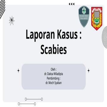 PPT Laporan kasus penyakit Scabies .pptx