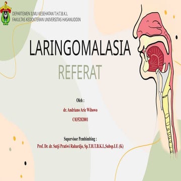 diagnosis dan penatalaksanaan laringomalasia | PPT