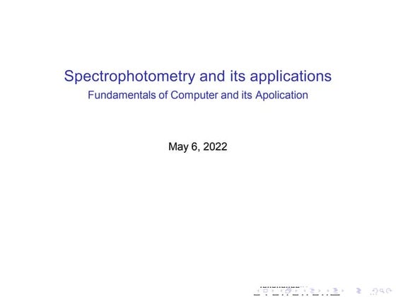 Spectrophotometer(Photodiode array ).pptx
