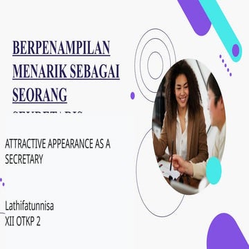Berpenampilan menarik sebagai seorang sekretaris .pptx