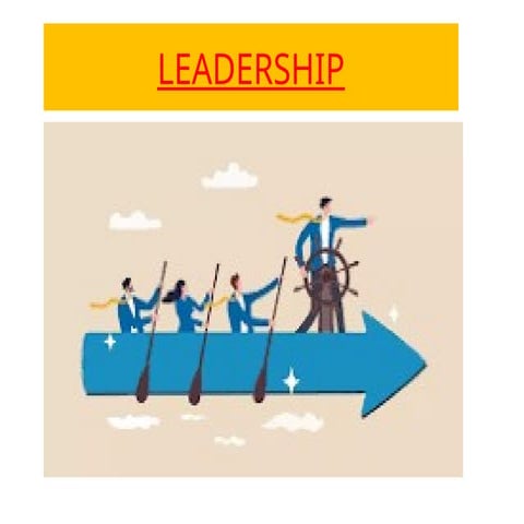 all about leadership & leader WHO IS A LEADER….? | PPT