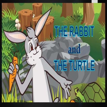 Story telling about the turtle and the rabbit | PPTX