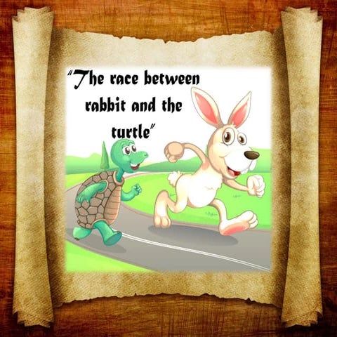 Story telling about the turtle and the rabbit | PPTX