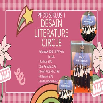 PPT LITERATURE CIRcle dalam meningkatkan literasi.pptx