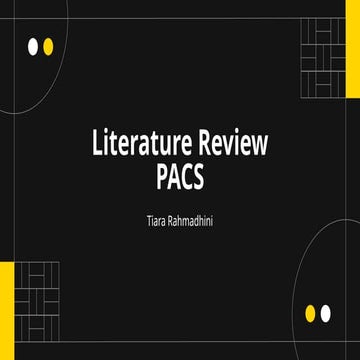 PPT Literature Review picture archiving and communication system. | PPTX