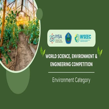 PPT Presentasi Lomba Internet of Things Competition WSEEC 2024 | PDF