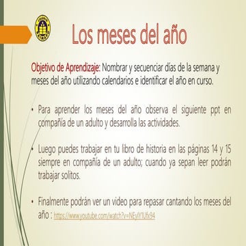 Ppt los meses 06 abril | PPTX