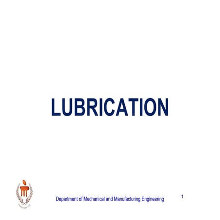 PPT Lubrication.pdf . | PPT