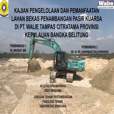 Rencana Reklamasi | PPTX