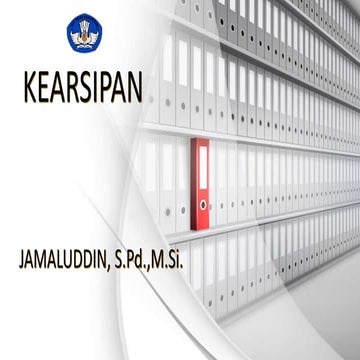 Ppt m2 kb 1_kearsipan | PPTX