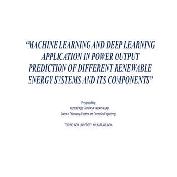 PPT_Machine learning approach to Renewable Energy systems.pptx