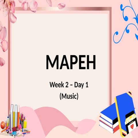 PowerPoint presentation MAPEH Quarter 1 Week 2.pptx