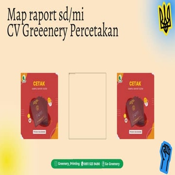 Pusat Cetak Map Raport SD/MI Di Murung Raya Hub 0811 5239 490 WA | PPT