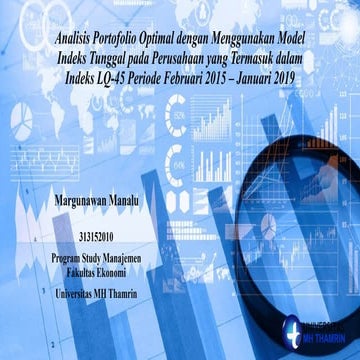 Analisis Portofolio Optimal dengan Menggunakan Model Indeks Tunggal ...