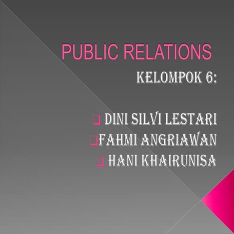 Ppt marketing pr new | PPTX