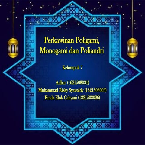 PPT Perkawinan (Poligami, Monogami).pptx