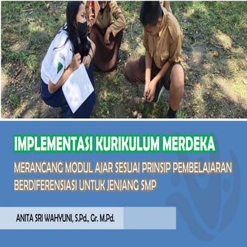 PPT MATERI IMPLEMENTASI KURIKULUM MERDEKA | PPTX