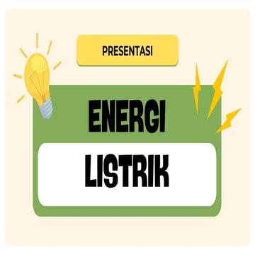 PPT MATERI LISTRIK UNTUK KELAS 6 SD .pdf