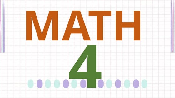 Math 4-Q2 Week 1.pptx | Education