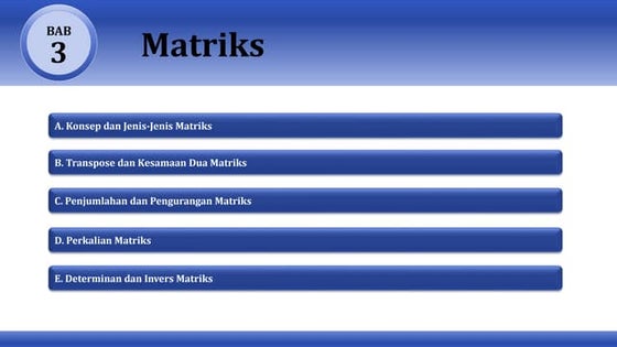 PPT Matriks | PPTX