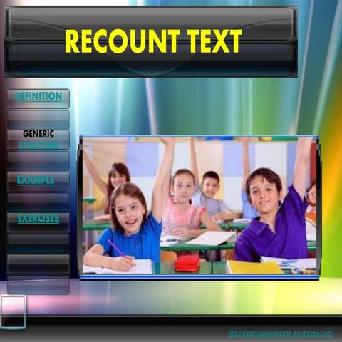 Recount text | PPTX