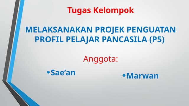 PPT_MELAKSANAKAN_P5 di d sekolah menengah.pptx PPT_MELAKSANAKAN_P5 di d sekolah menengah.pptx