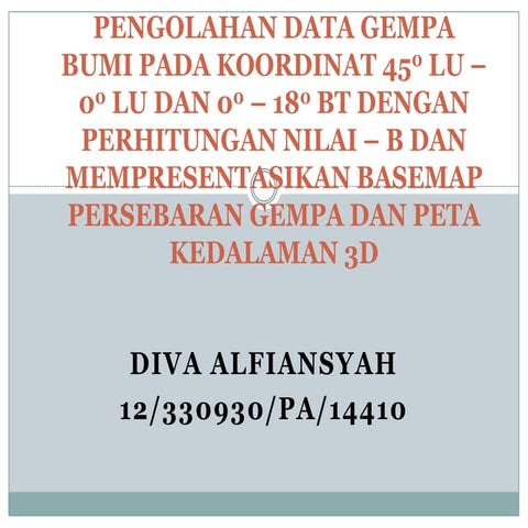 PPT Paper Metode Komputasi | PPT