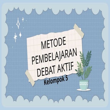 ppt metode debat aktif adalah salah satu metode dalam pendidikan.pptx