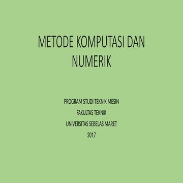 PPT Metode Komputasi dan Numerik 2020.pptx