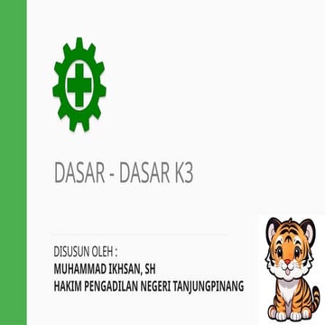 Dasar-Dasar Keselamatan dan Kesehatan Kerja (K3).pptx