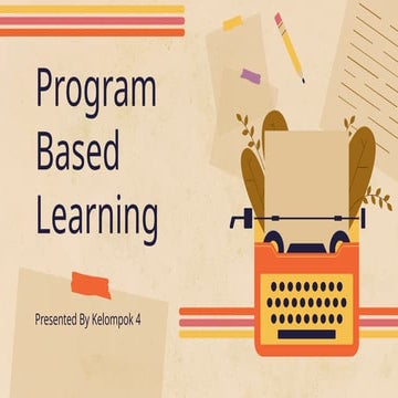 PROGRAM BASED LEARNING MATA KULIAH MICRO TEACHING.pptx