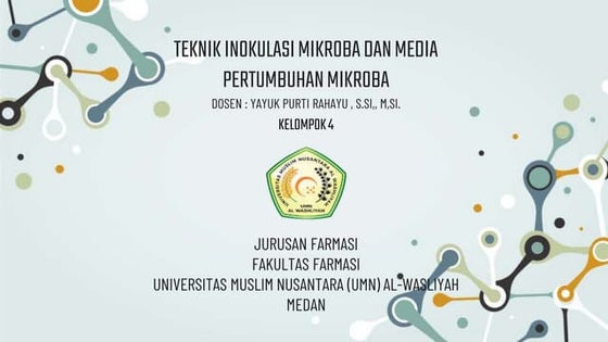 Laporan Mikrobiologi - Teknik Pembuatan Medium | DOC