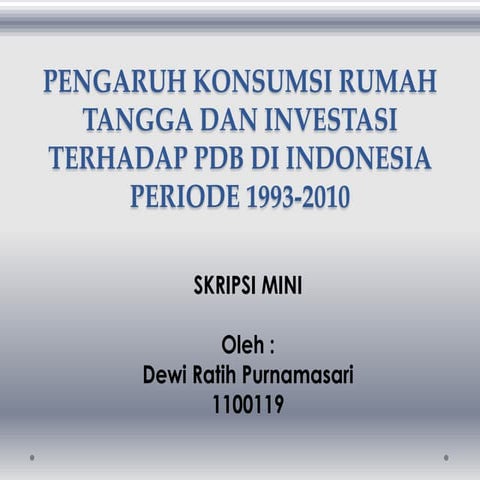Mini Skripsi | PPTX