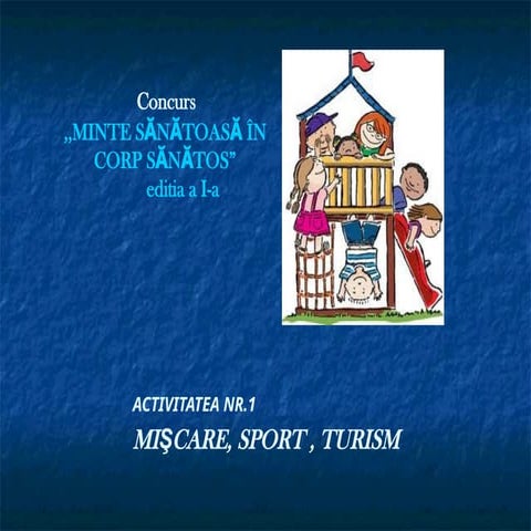 Repere metodice Miscare sport turism prezentare | PPT