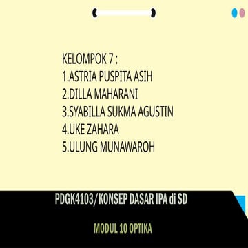 PPT MODUL 10, KELOMPOK 44444444444444444 | PPTX