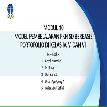 power point pkn modul 10 pendidikan kewarga negaraan | PPTX