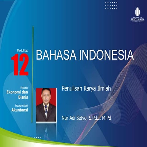 Ppt Modul 12 Penulisan Karya Ilmiah Pptx