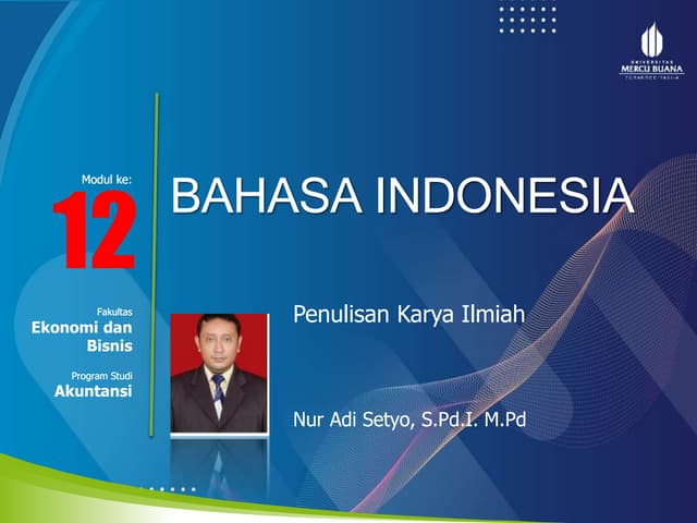 Ppt Modul 12 Penulisan Karya Ilmiah Pptx