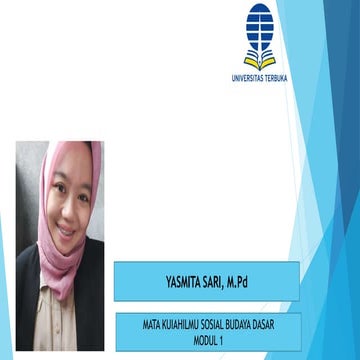 PPT MODUL 1 ISBD MATA KULIAH ILMU SOSIAL, BUDAYA DASAR.pptx