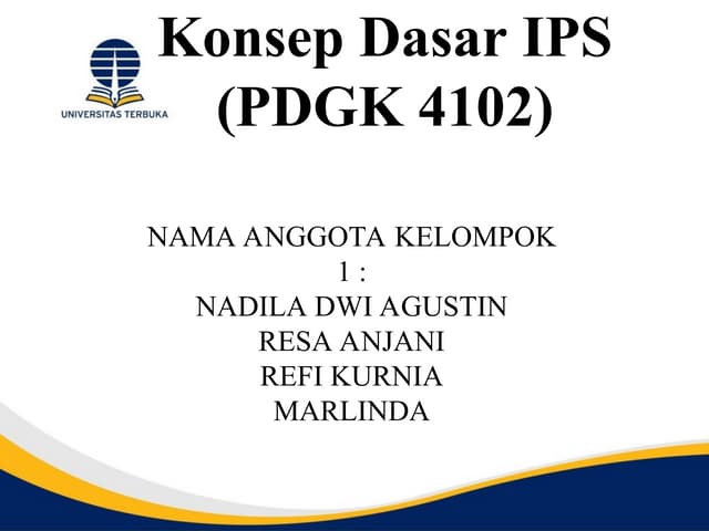 Dimensi dan struktur pendidikan ips | PPTX