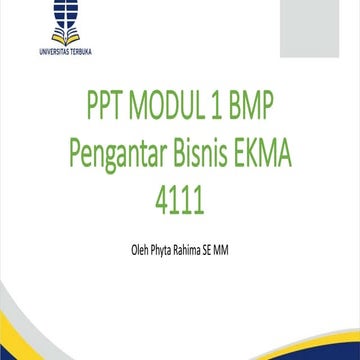 PPT MODUL 1 PENGANTAR BISNIS EKMA 4111.pptx