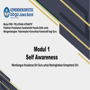 PPT_Modul 1_Self Awareness.pptx......... | PPTX