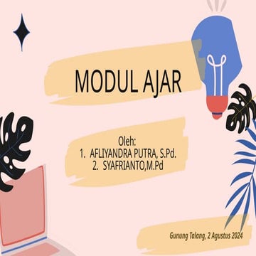 PPT Modul Ajar kurikulum merdeka terbaru.pptx