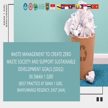 waste management to create zero waste society | PPTX